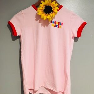 Shirts & Tops | Trouble Maker Tee | Poshmark